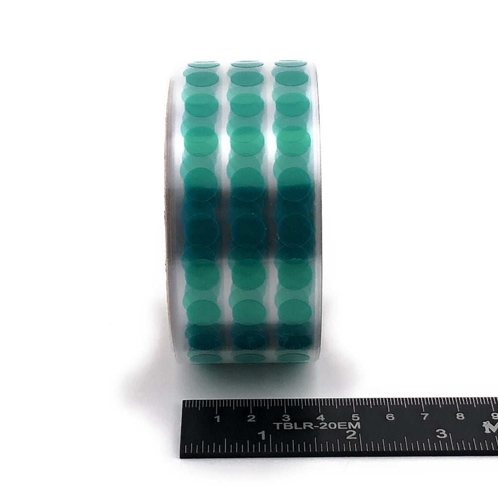 7/16" Round High Temp Polyester Masking Heat Tape Discs/Dots for Powde ...