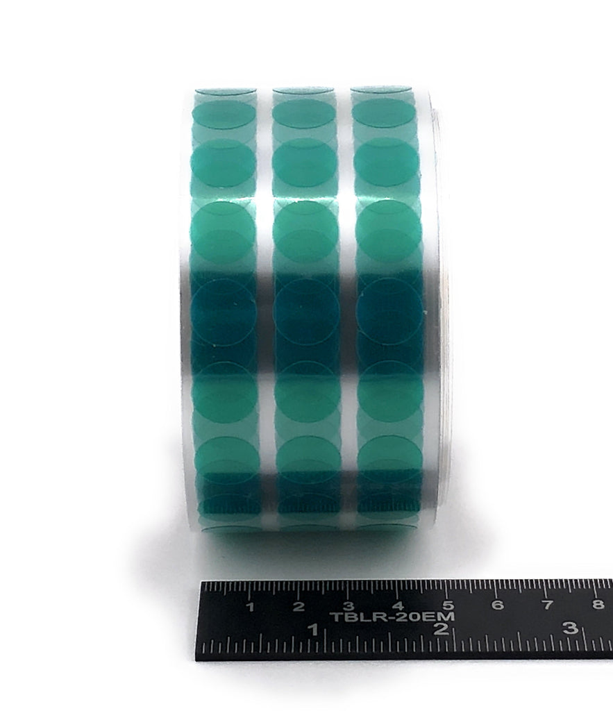 9/16" Round High Temp Polyester Masking Heat Tape Discs/Dots for Powde ...