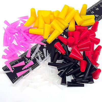 175 Piece High Temp Silicone Rubber Powder Coating Plug Kit Cerakote M ...