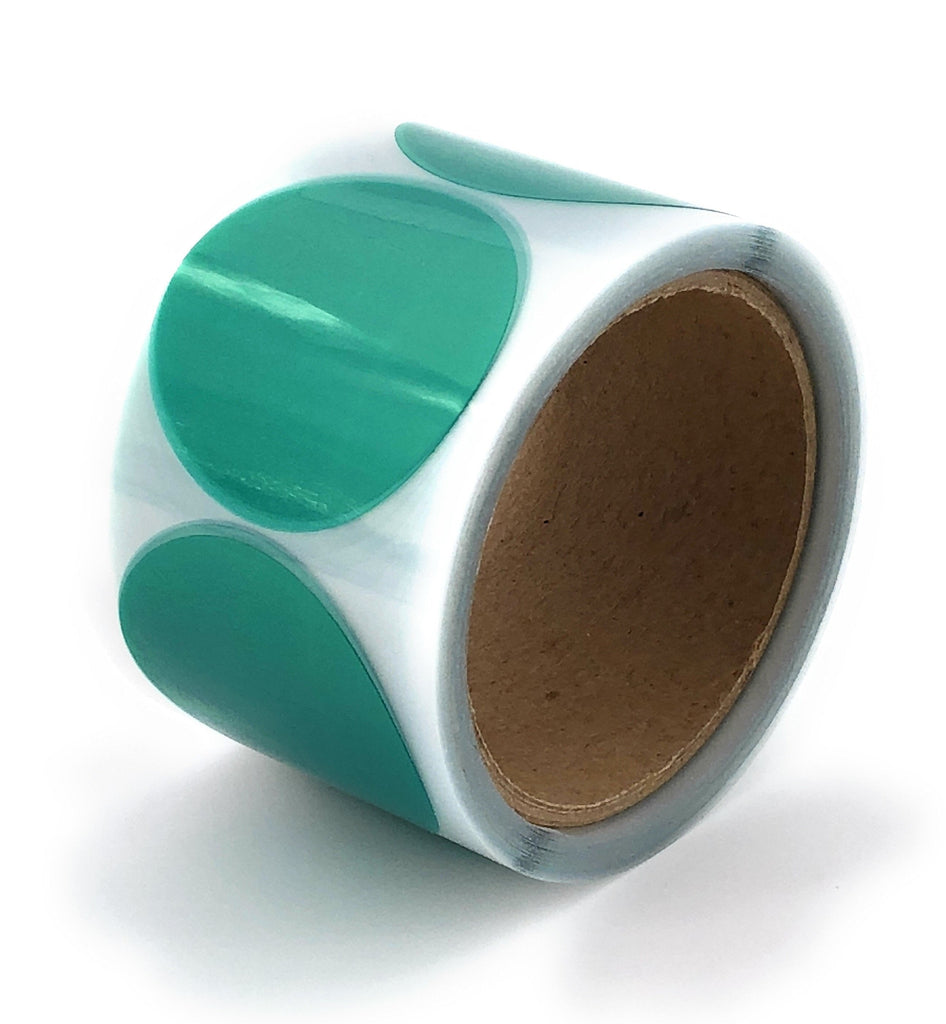 6" Round High Temp Polyester Masking Heat Tape Discs/Dots for Powder C ...